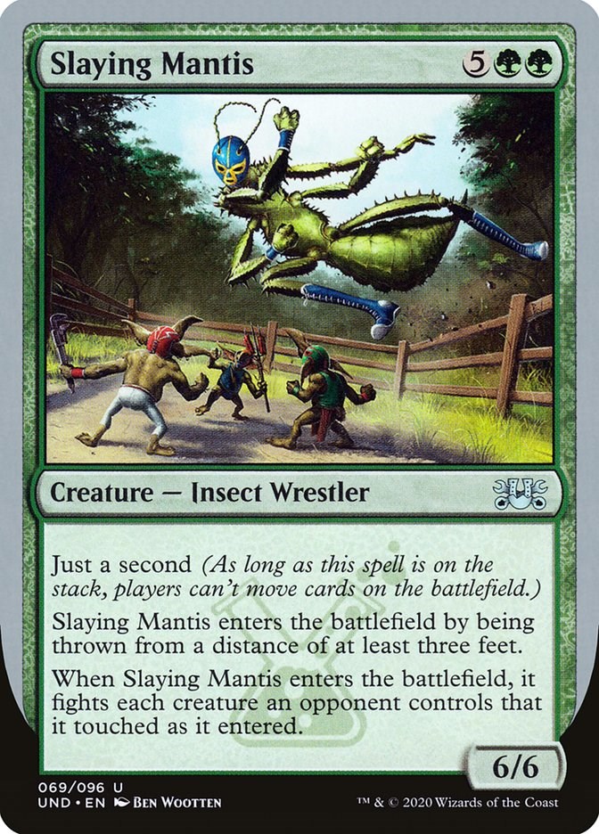 Slaying Mantis - Unsanctioned - Magic: The Gathering