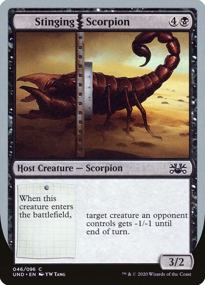 Stinging Scorpion - Unsanctioned - Magic: The Gathering