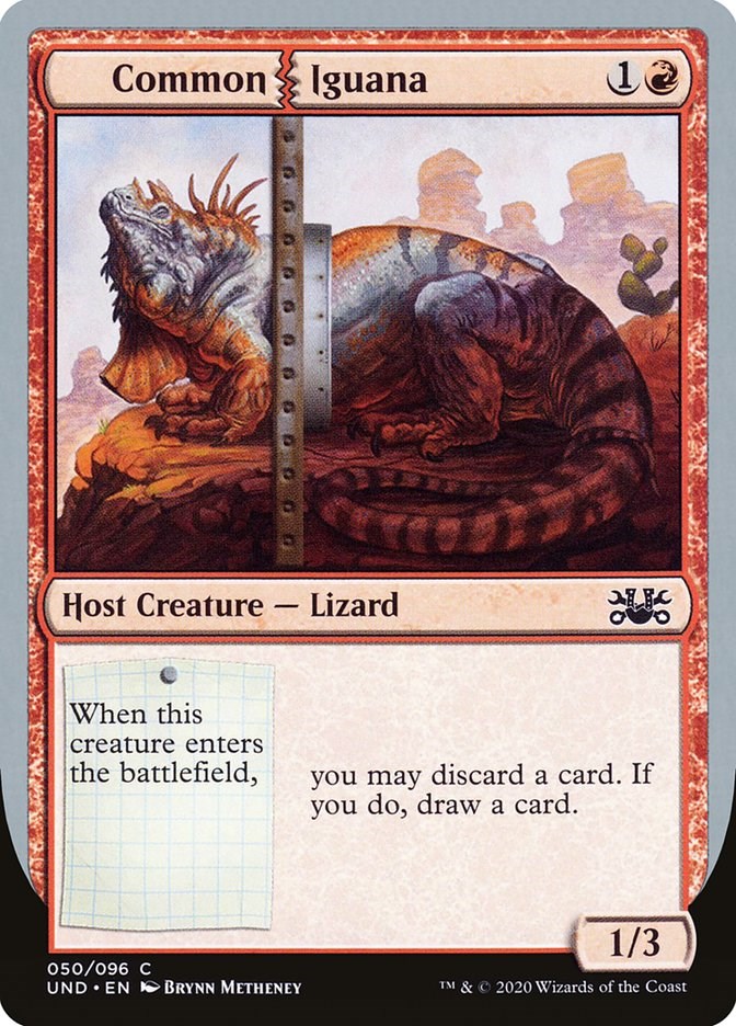 Common Iguana - Unsanctioned - Magic: The Gathering