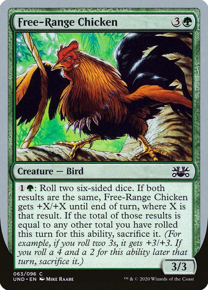 Free-Range Chicken - Unsanctioned - Magic: The Gathering