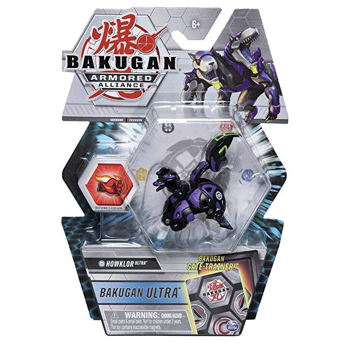 Bakugan Ultra 3-inch Tall Collectible Transforming Creature - Darkus ...