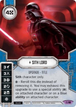 Sith Lord (Card Only) - Covert Missions - Star Wars: Destiny