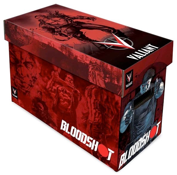 Short Comic Box - Art: Bloodshot - BCW Comic Storage Boxes ...