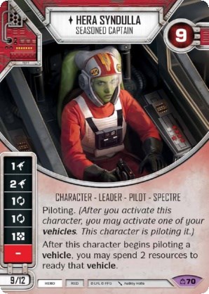 Hera Syndulla - Seasoned Captain - Covert Missions - Star Wars: Destiny