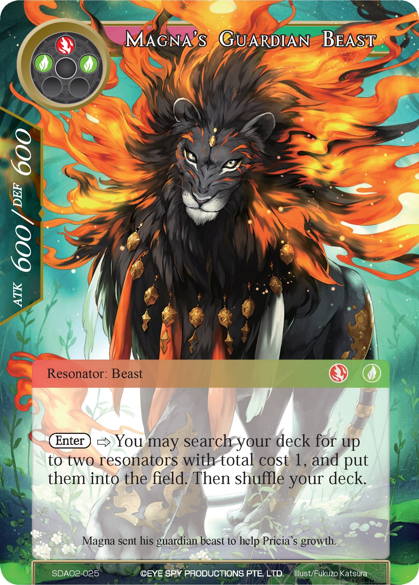 Magna's Guardian Beast - Alice Origin II Starter Deck - Force of Will