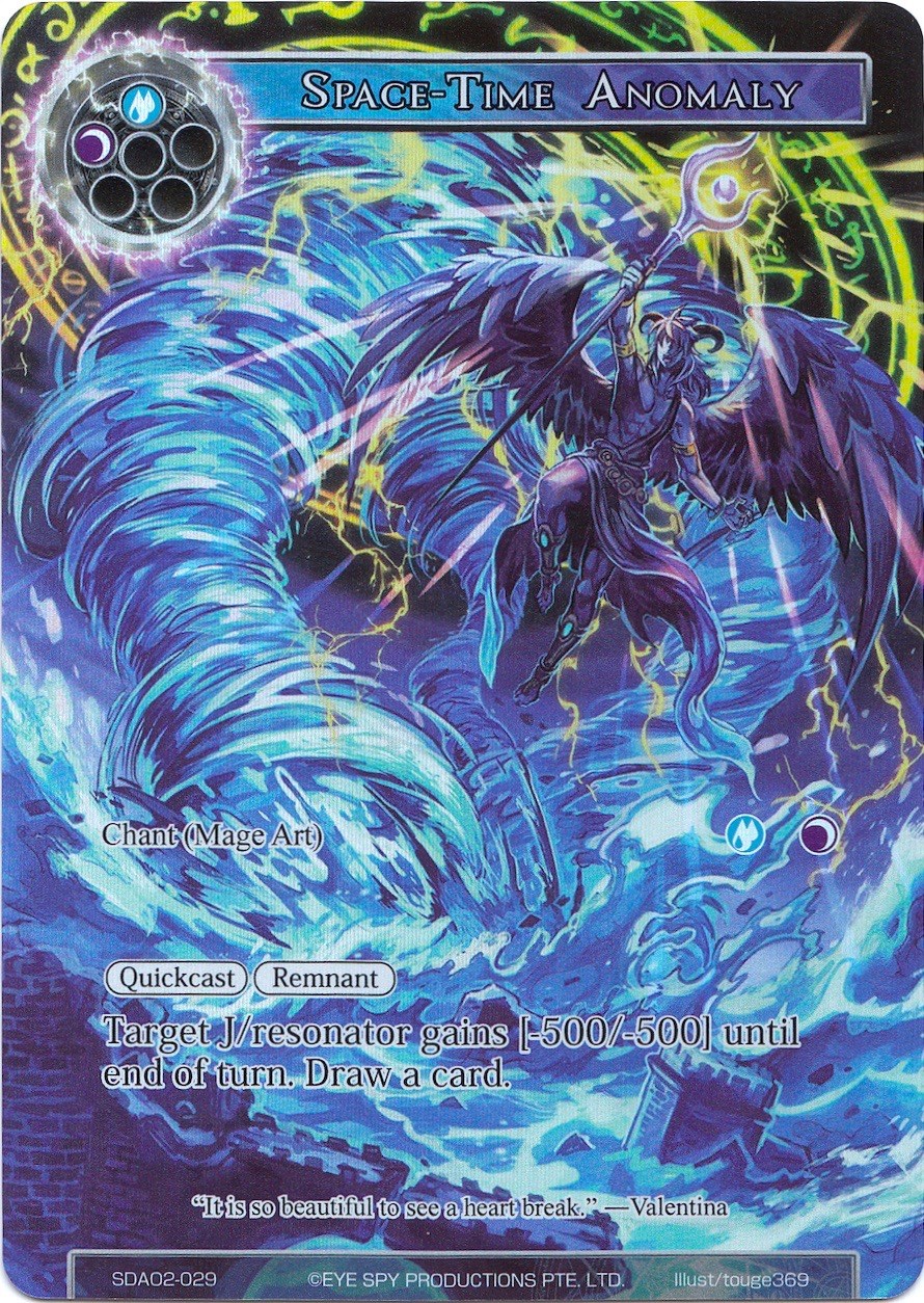Space-Time Anomaly (Full Art) - Alice Origin II Starter Deck - Force of ...