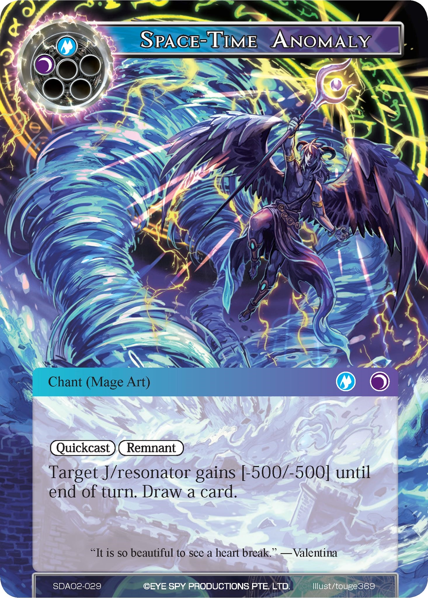 Space-Time Anomaly - Alice Origin II Starter Deck - Force of Will