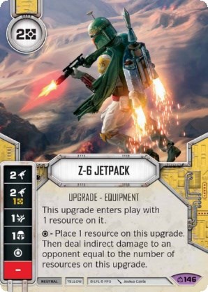 Z-6 Jetpack (Card Only) - Covert Missions - Star Wars: Destiny