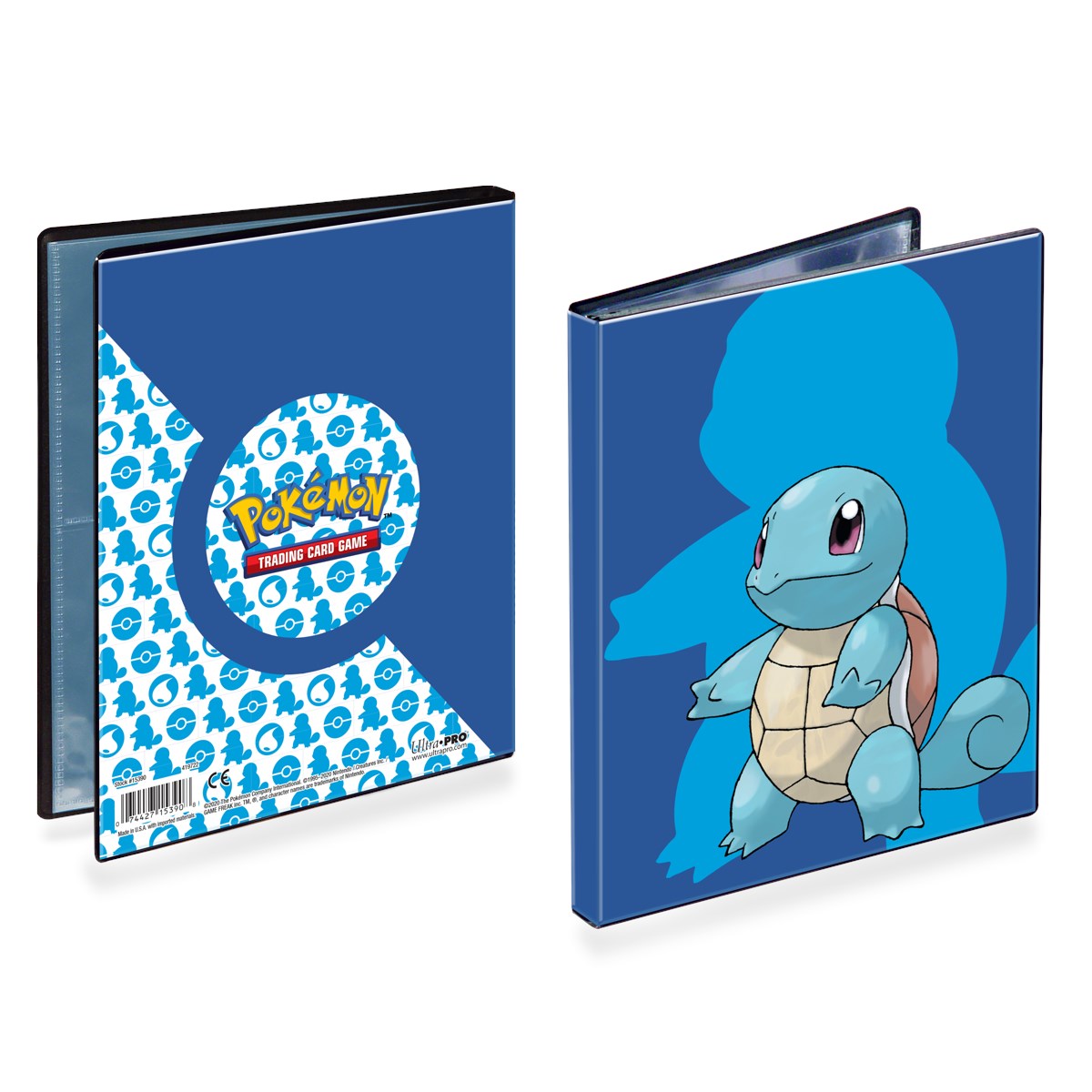 4-Pocket Portfolio for Pokemon - Squirtle - Ultra Pro Storage Albums ...