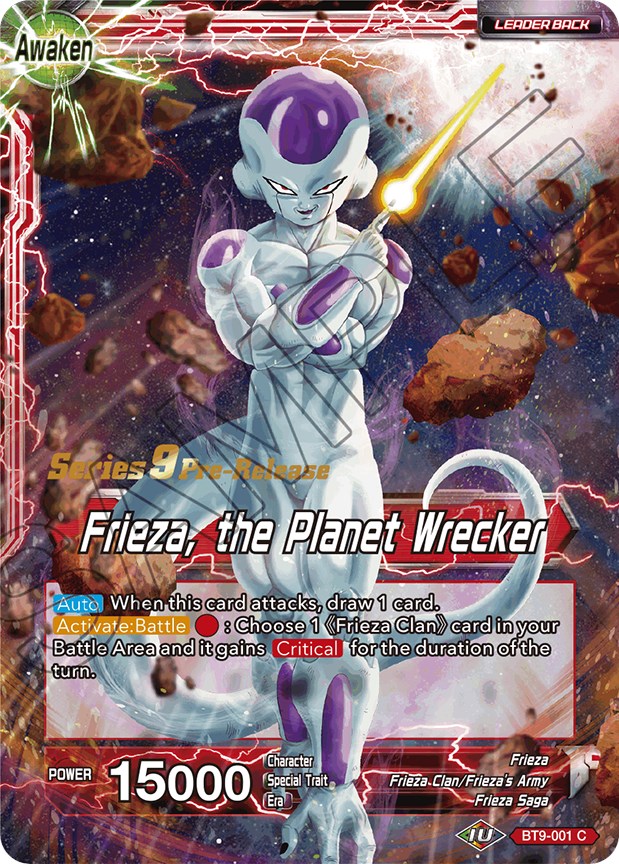 Frieza // Frieza, the Planet Wrecker - Universal Onslaught Pre-Release ...
