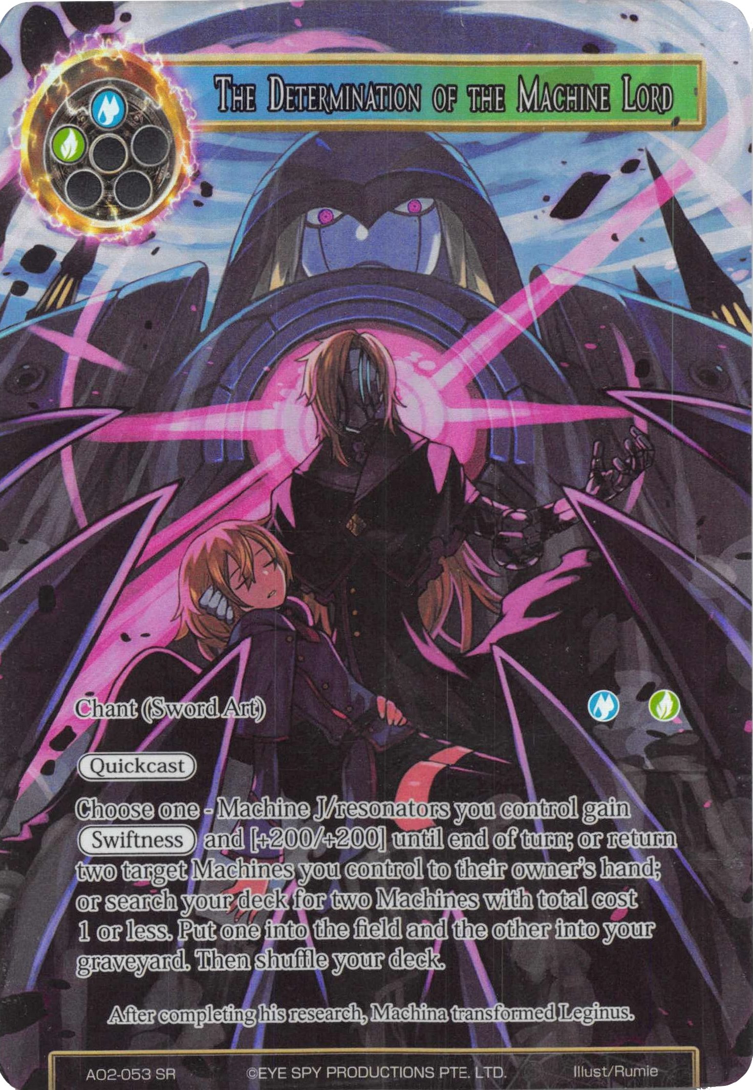 The Determination of the Machine Lord (Full Art) - Alice Origin II ...