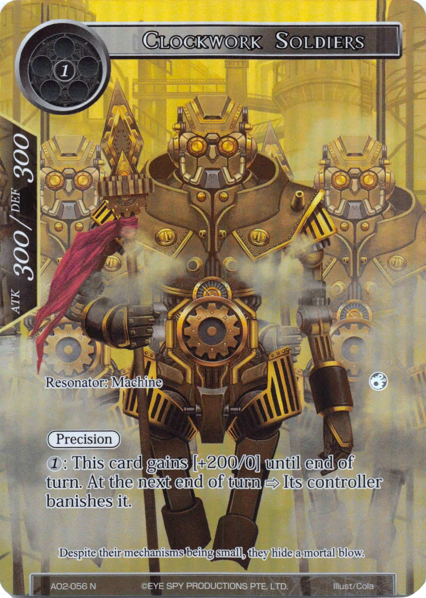 Clockwork Soldiers (Full Art) - Alice Origin II - Force of Will