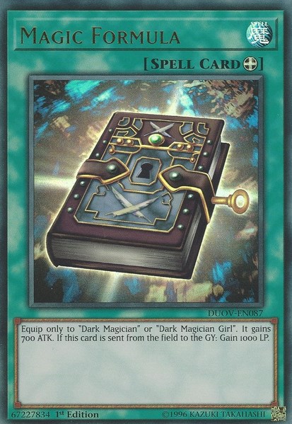 Magic Formula - Duel Overload - YuGiOh