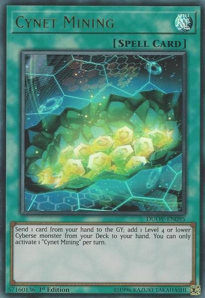 Cynet Mining - Duel Overload - YuGiOh