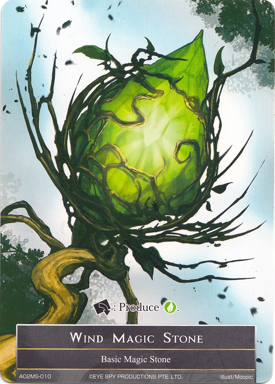 Wind Magic Stone - AO2MS-010 - Alice Origin II - Force of Will