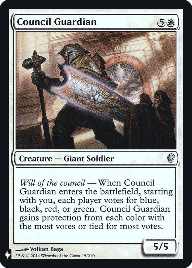 Council Guardian - The List Reprints - Magic: The Gathering