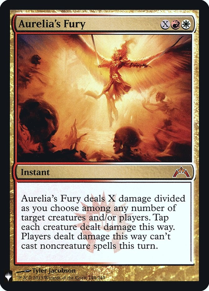 Aurelia's Fury - The List Reprints - Magic: The Gathering