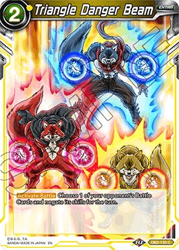 Triangle Danger Beam - Draft Box 05 - Divine Multiverse - Dragon Ball ...