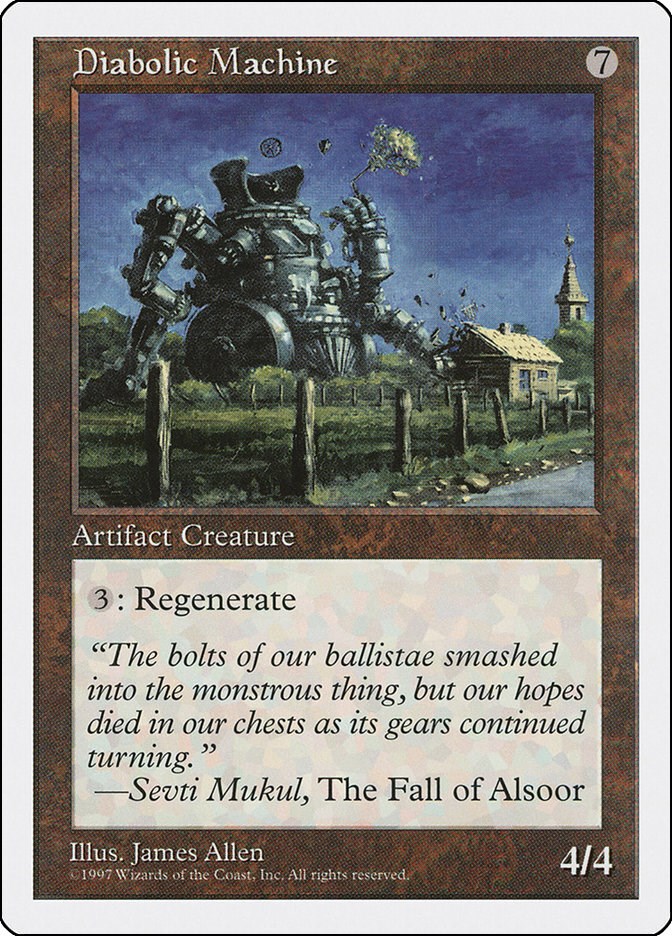 Diabolic Machine - Fifth Edition - Magic: The Gathering