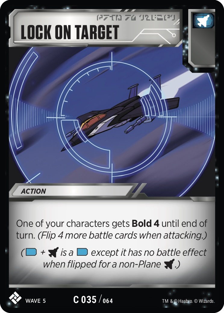 Lock On Target - Titan Masters Attack - Transformers TCG