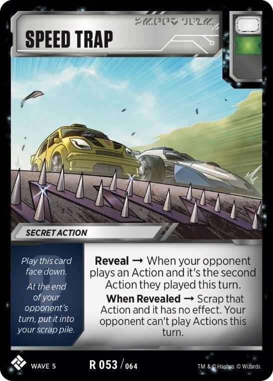 Speed Trap - Titan Masters Attack - Transformers TCG