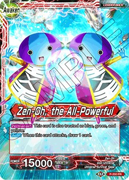 Zen-Oh // Zen-Oh, the All-Powerful - Promotion Cards - Dragon Ball ...