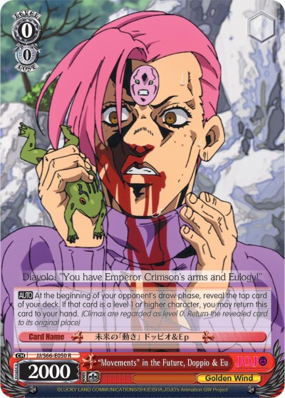 "Movements" in the Future, Doppio & Eu - JoJo's Bizarre Adventure ...