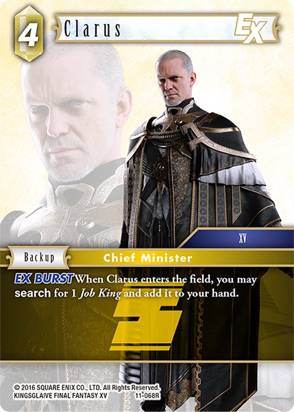 Clarus EX - Opus XI - Final Fantasy TCG Clarus EX - Opus XI - Final Fantasy TCG
