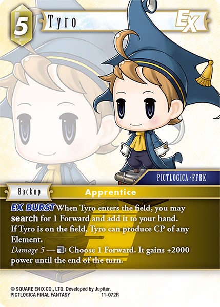 Tyro EX - Opus XI - Final Fantasy TCG