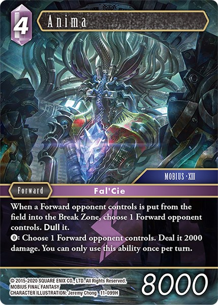 Anima - Opus XI - Final Fantasy TCG