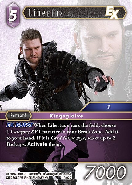 Libertus EX - Opus XI - Final Fantasy TCG