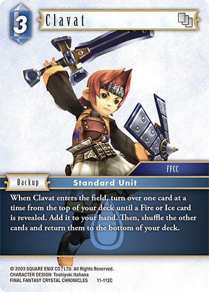Clavat - Opus XI - Final Fantasy TCG