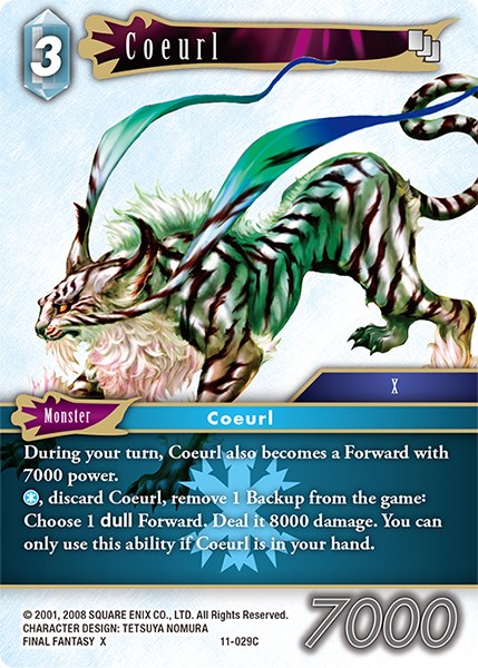Coeurl - Opus XI - Final Fantasy TCG
