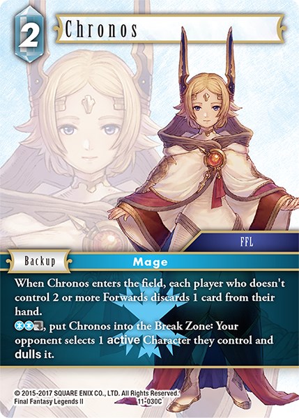 Chronos - Opus XI - Final Fantasy TCG