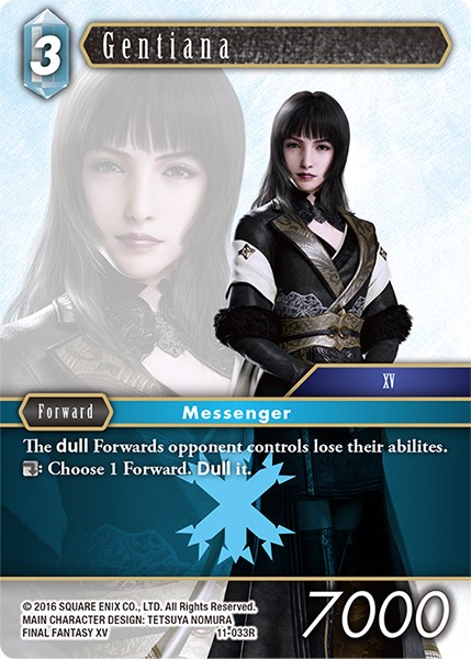 Gentiana - Opus XI - Final Fantasy TCG Gentiana - Opus XI - Final Fantasy TCG