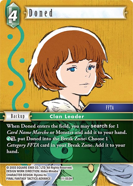 Doned - Opus XI - Final Fantasy TCG