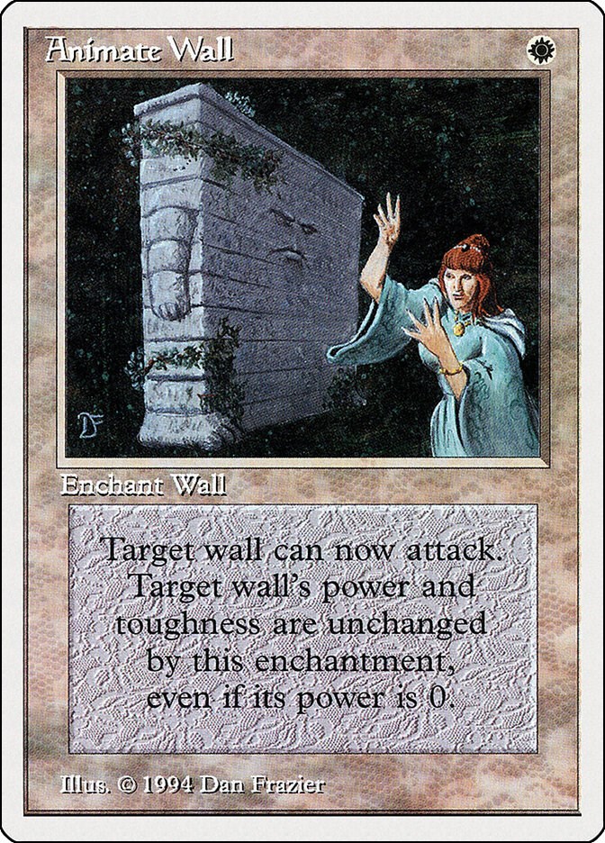 Animate Wall - Summer Magic - Magic: The Gathering