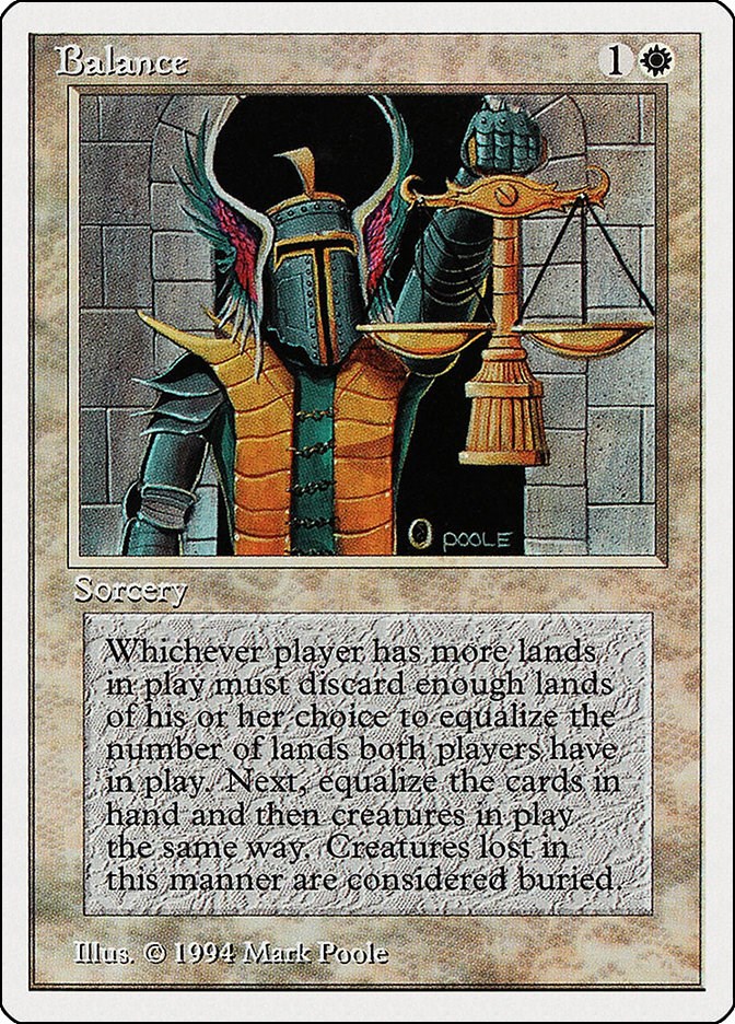 Balance - Summer Magic - Magic: The Gathering