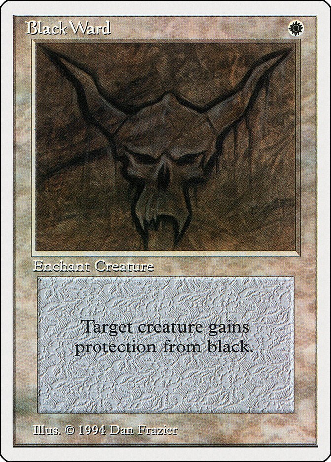 Black Ward - Summer Magic - Magic: The Gathering