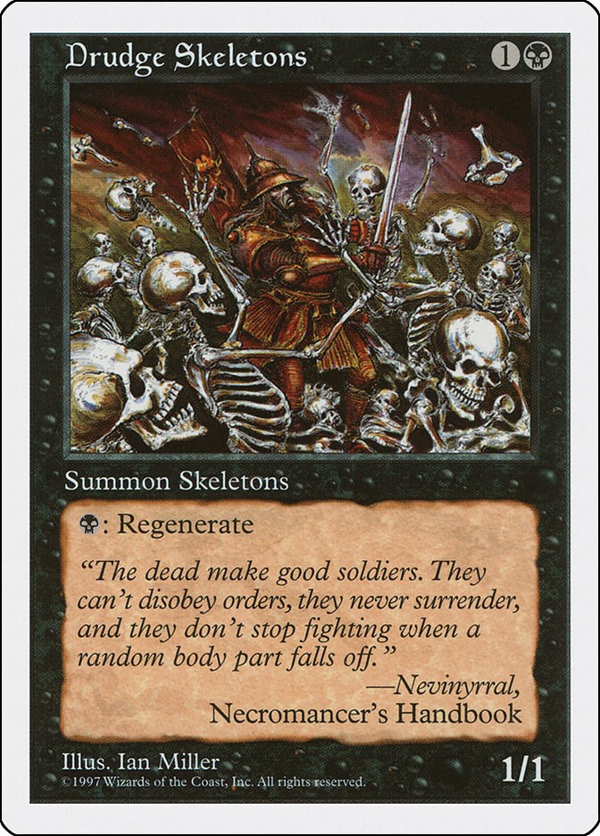 Drudge Skeletons - Fifth Edition - Magic: The Gathering