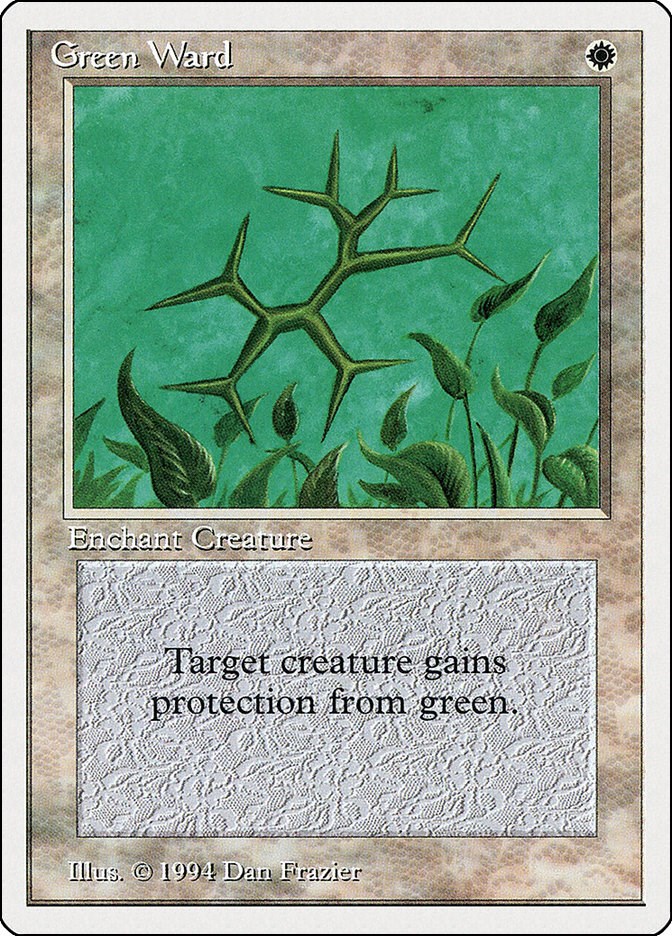 Green Ward - Summer Magic - Magic: The Gathering