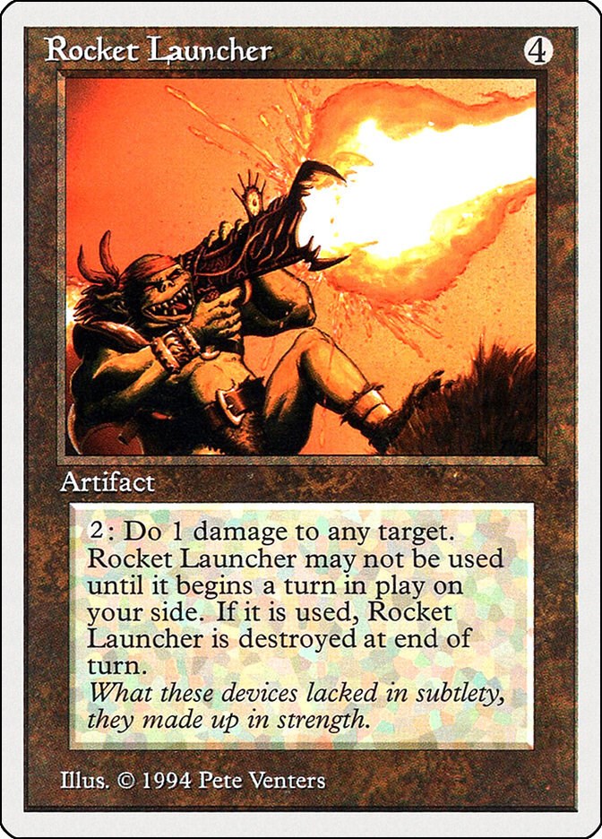 Rocket Launcher - Summer Magic - Magic: The Gathering