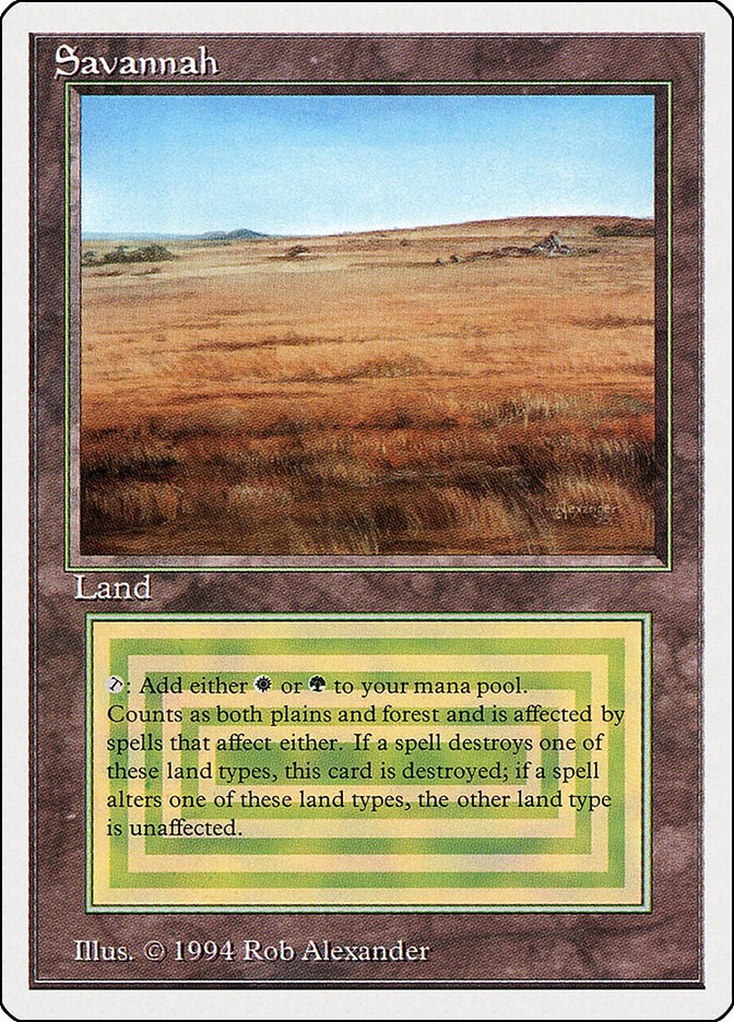 Savannah - Summer Magic - Magic: The Gathering