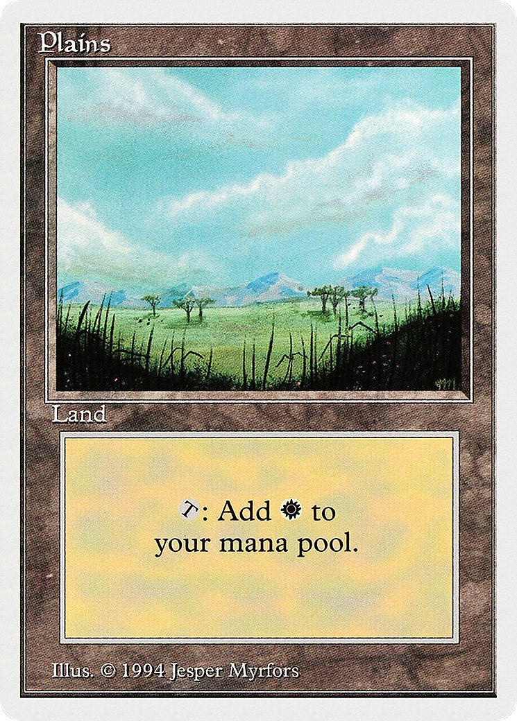 Plains (B) - Summer Magic - Magic: The Gathering