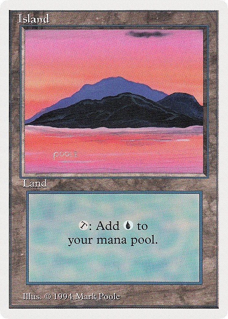 Island (C) - Summer Magic - Magic: The Gathering