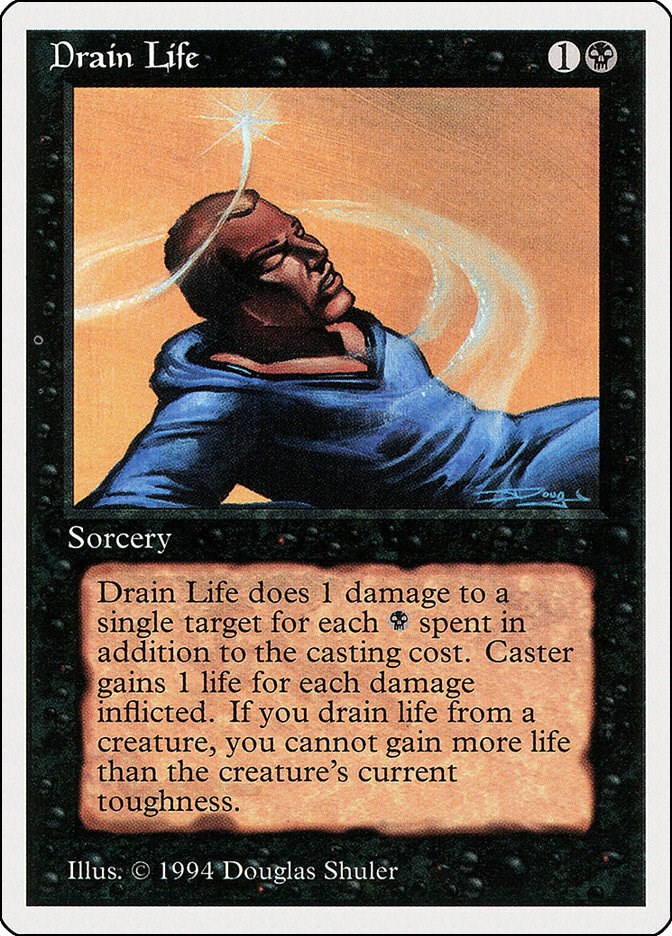 Drain Life - Summer Magic - Magic: The Gathering