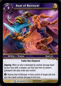 Seal of Betrayal - Servants of the Betrayer - WoW