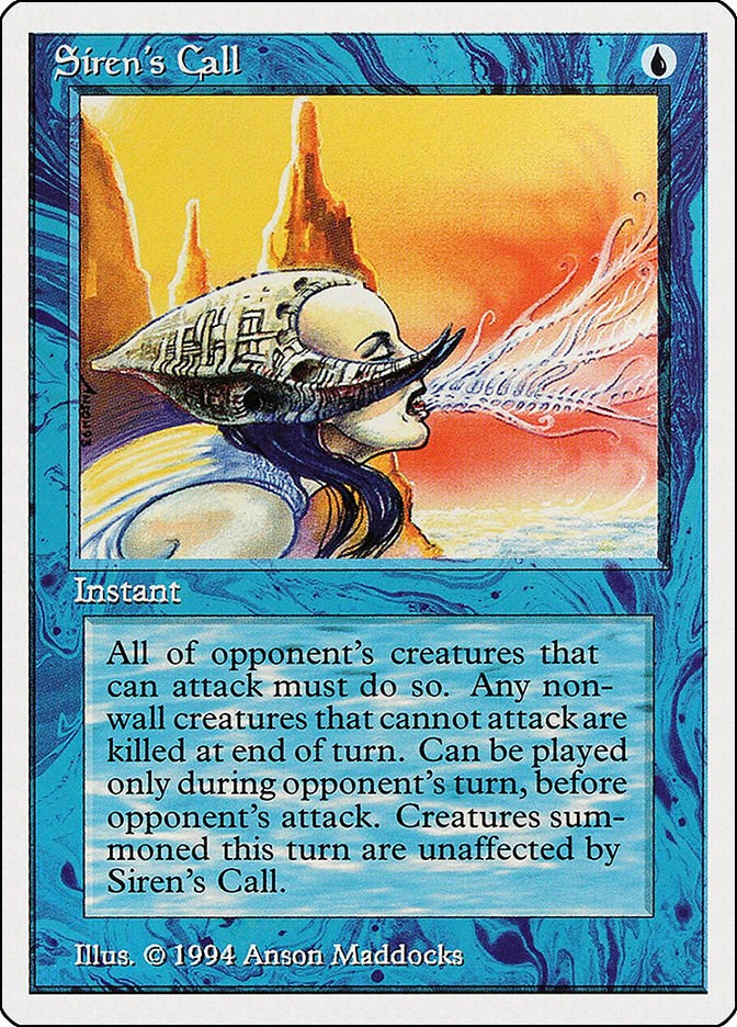 Siren's Call - Summer Magic - Magic: The Gathering
