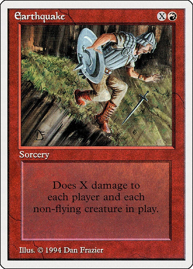 Earthquake - Summer Magic - Magic: The Gathering