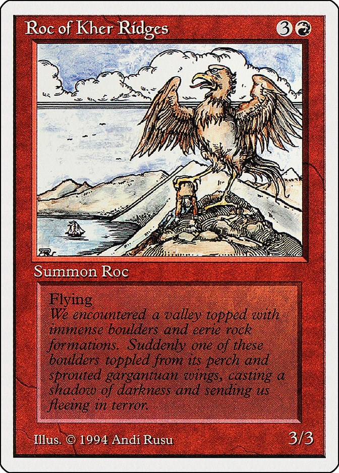 Roc of Kher Ridges - Summer Magic - Magic: The Gathering